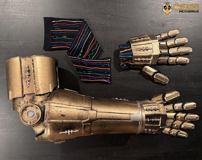 Cosplay Droid Arm - Star Wars Inspired Costuming - "golden Might ...