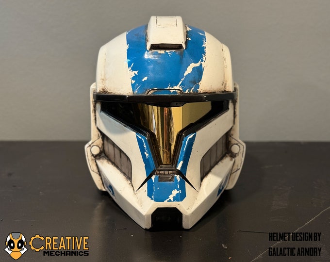 Spartan Clone 501st Inspired Helmet || Star Wars + Halo || Finished ...