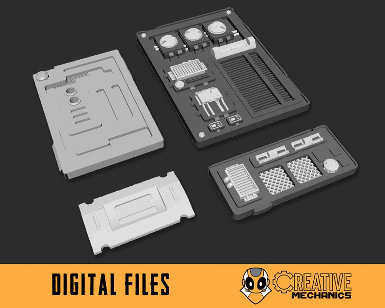Star Wars Inspired Greebles Wave 1 3D Printable Files - Etsy