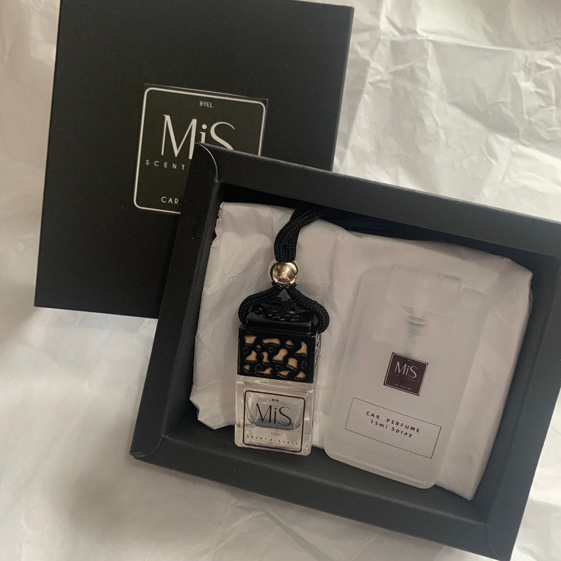 Men’s Car Perfume & Diffuser Set | Fabric Fragrance Plus Car Diffuser ...