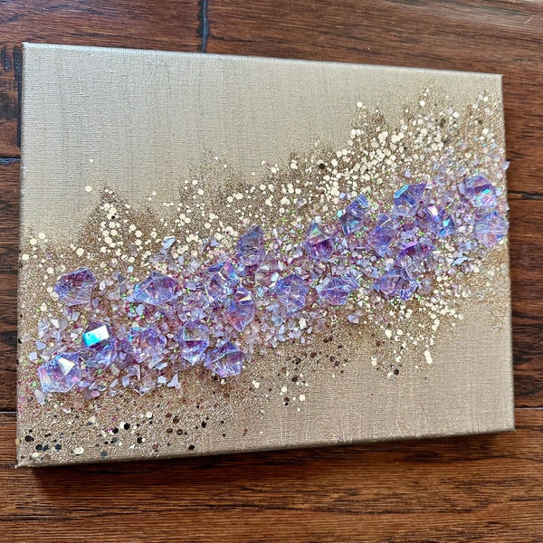 Lilac Abstract Art - Etsy