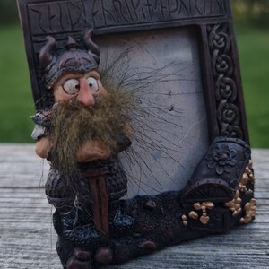 Adorable Viking Photo Frame With Stand - Etsy