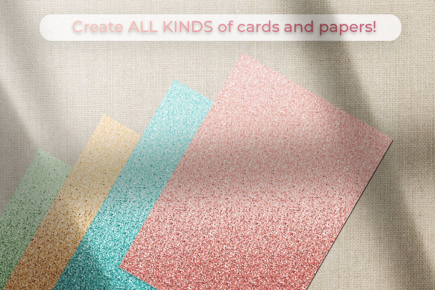 Ombre Glitter Digital Paper Glitter Textures Glitter | Etsy