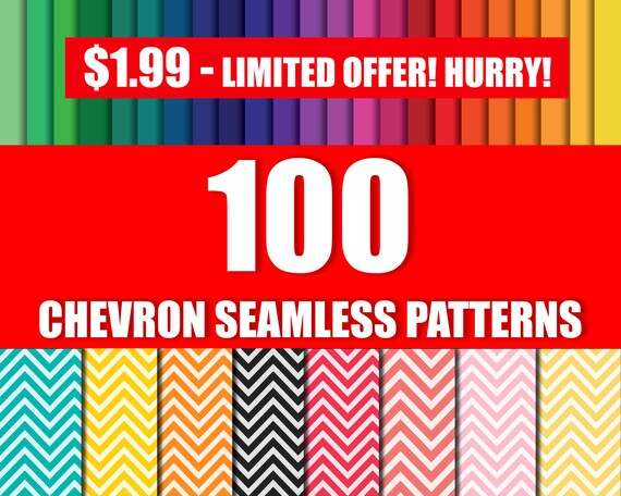 Chevron Seamless Patterns Plaid Textures Checkered Digital - Etsy