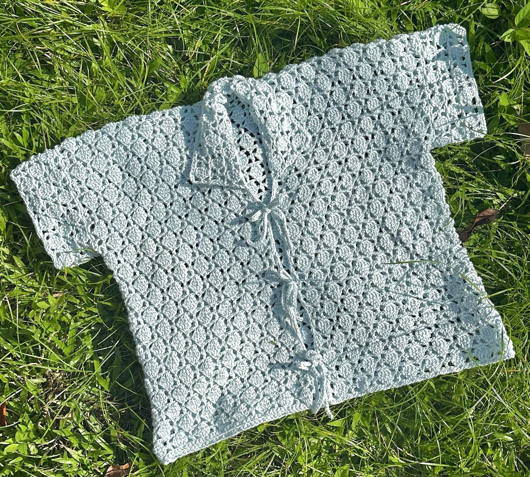 Ynna Crochet Polo Shirt | PDF File Polo Shirt Crochet Pattern, Digital ...