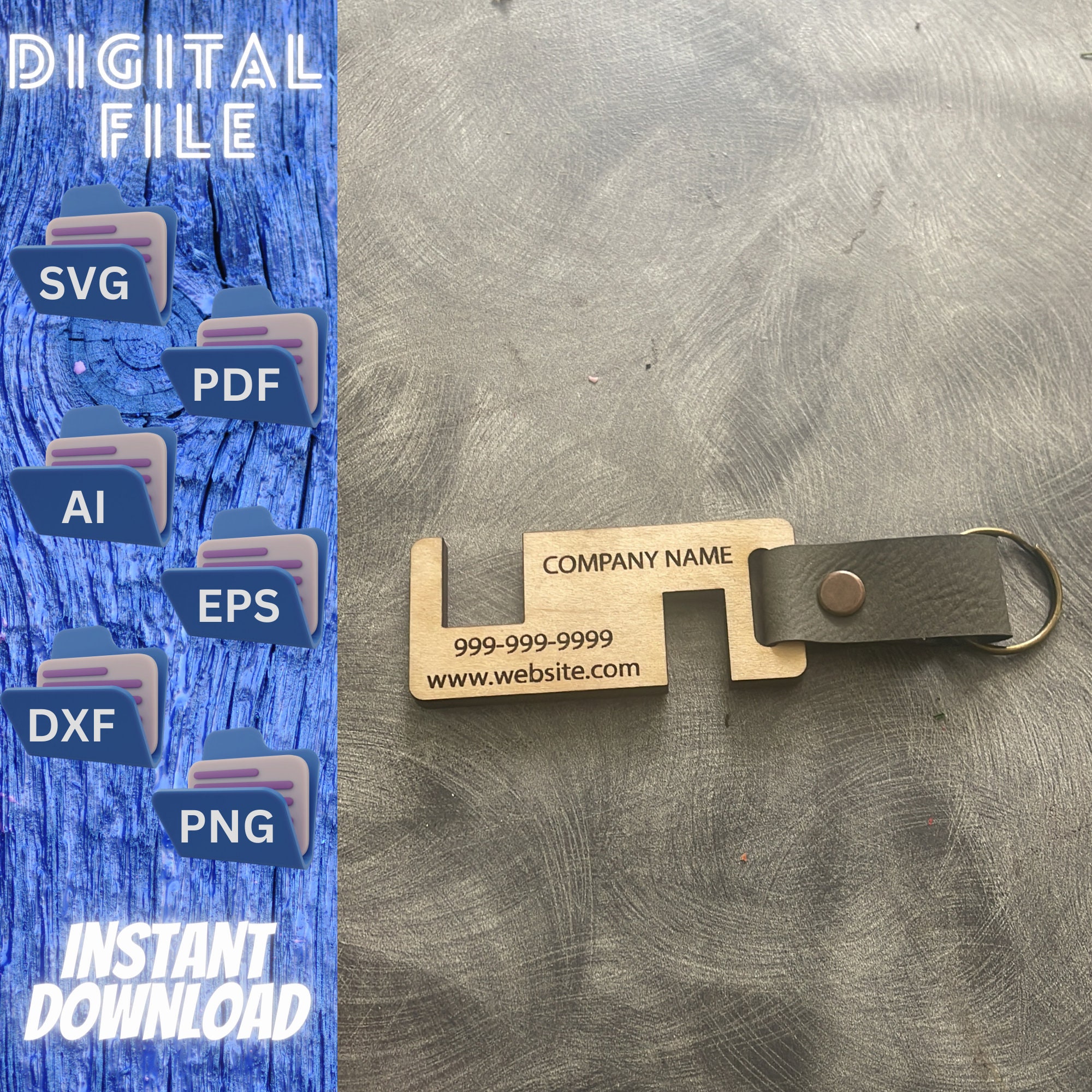 Phone Stand / Prop / Mount and Keychain in One: Make Your Life Easier ...