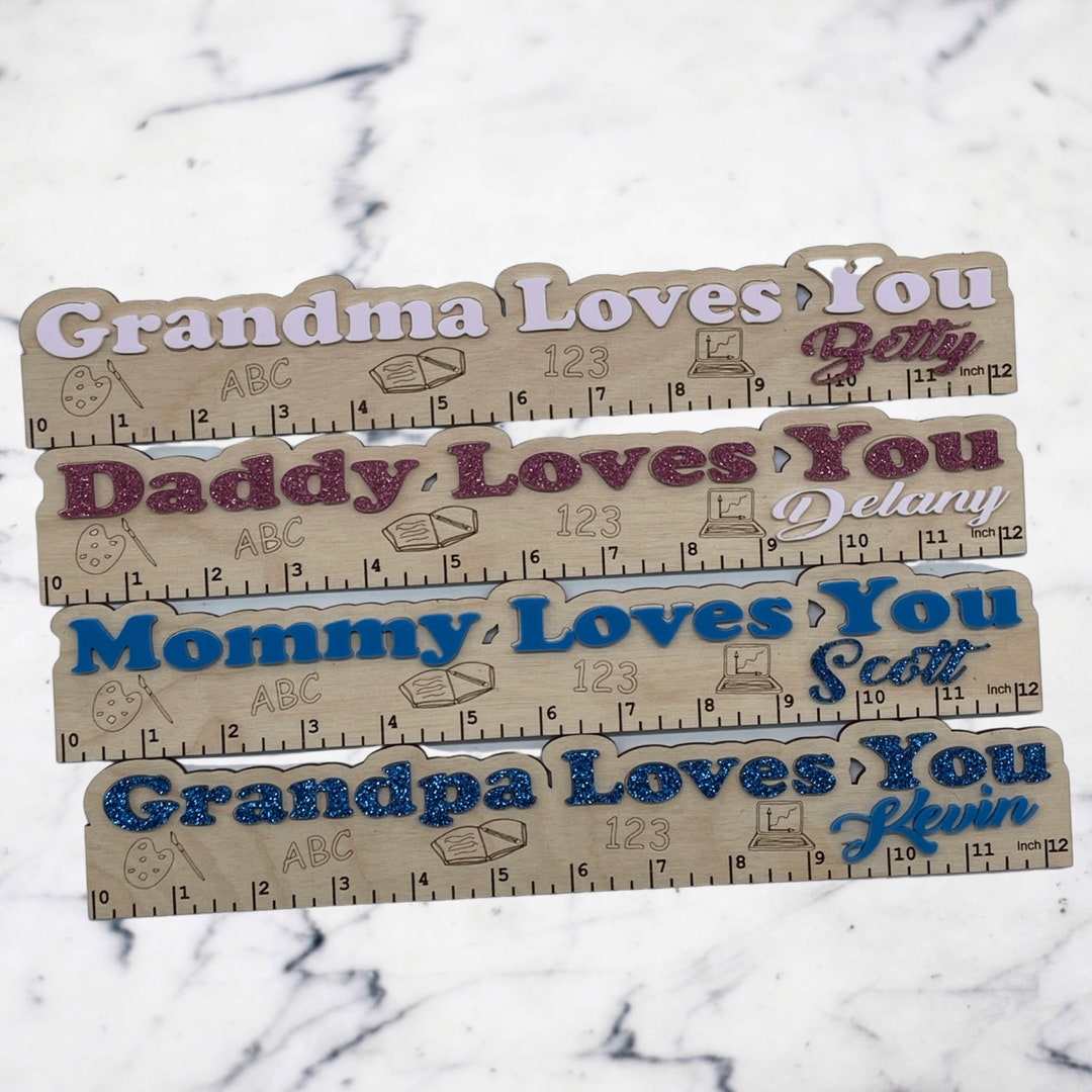 Lineal, SVG Lineal, SVG Lineal, Laser Cut Datei, digitale Datei ...