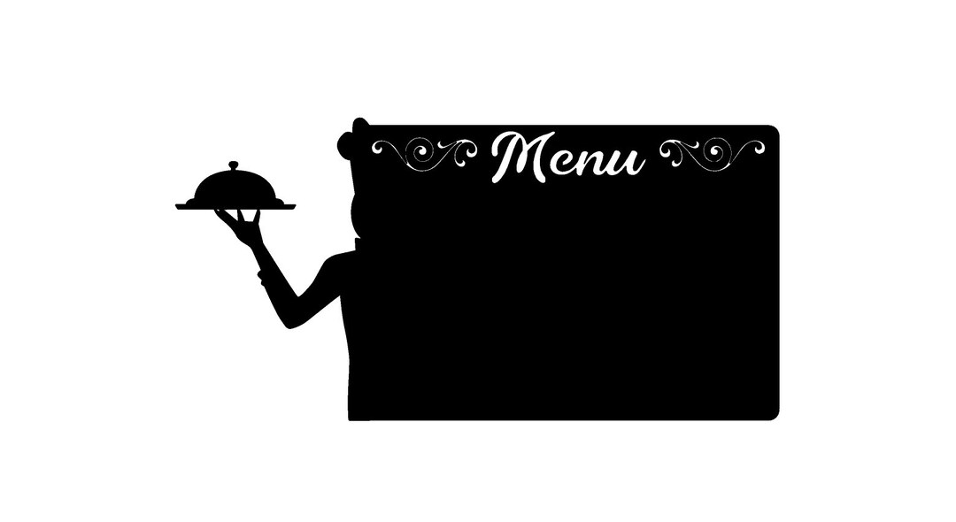 Large Menu Board DXF CNC CAD Build Files - Etsy