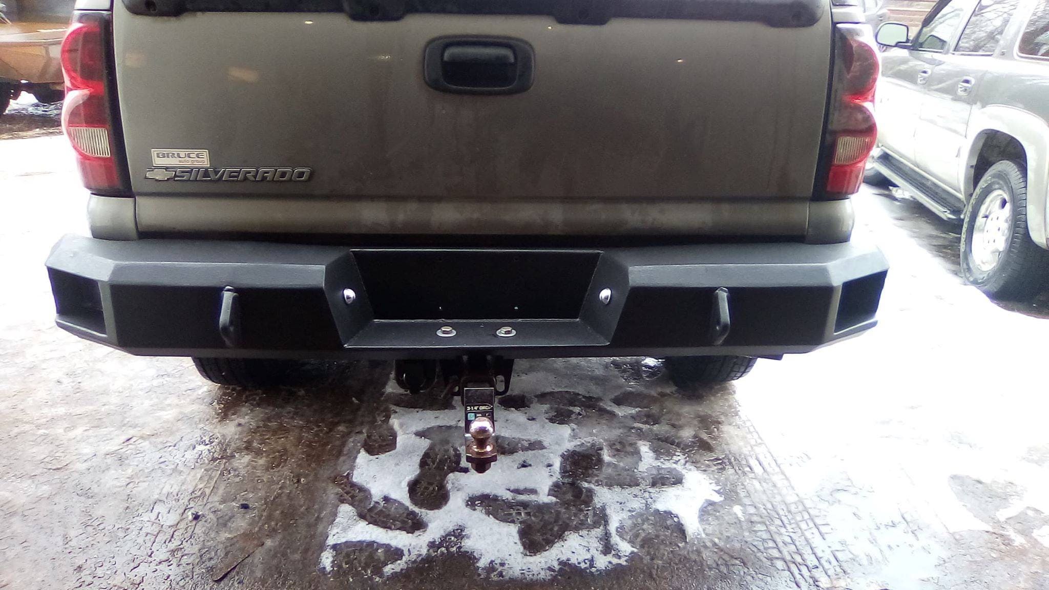 99-07 Chev 1500 Rear Bumper DXF Files - Etsy