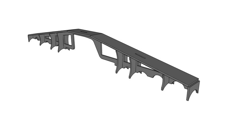 Ford 8.8 Full Width Truss DXF CNC CAD Files - Etsy