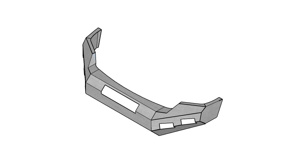 Ford F-250 F-350 F-450 11-16 Front Bumper Build Files DXF - Etsy