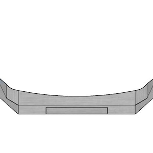 Ford F-250 F-350 F-450 11-16 Front Bumper Build Files (DXF, CNC, CAD ...