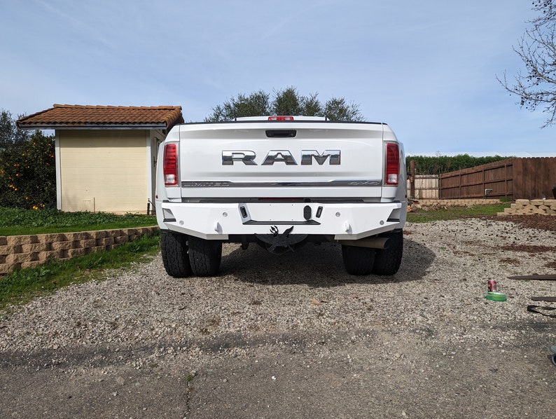 Rear Bumper for 2010-pres Dodge Ram 1500/2500/3500 DXF Build Plans - Etsy