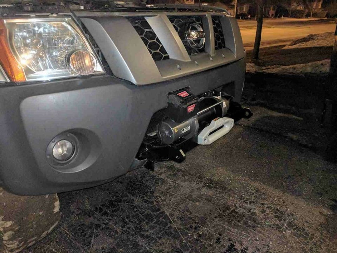 Nissan Xterra 2nd Gen Front Winch Mount DXF Build Files - Etsy