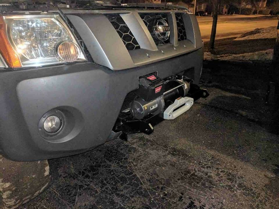 Nissan Xterra 2nd Gen Front Winch Mount DXF Build Files - Etsy