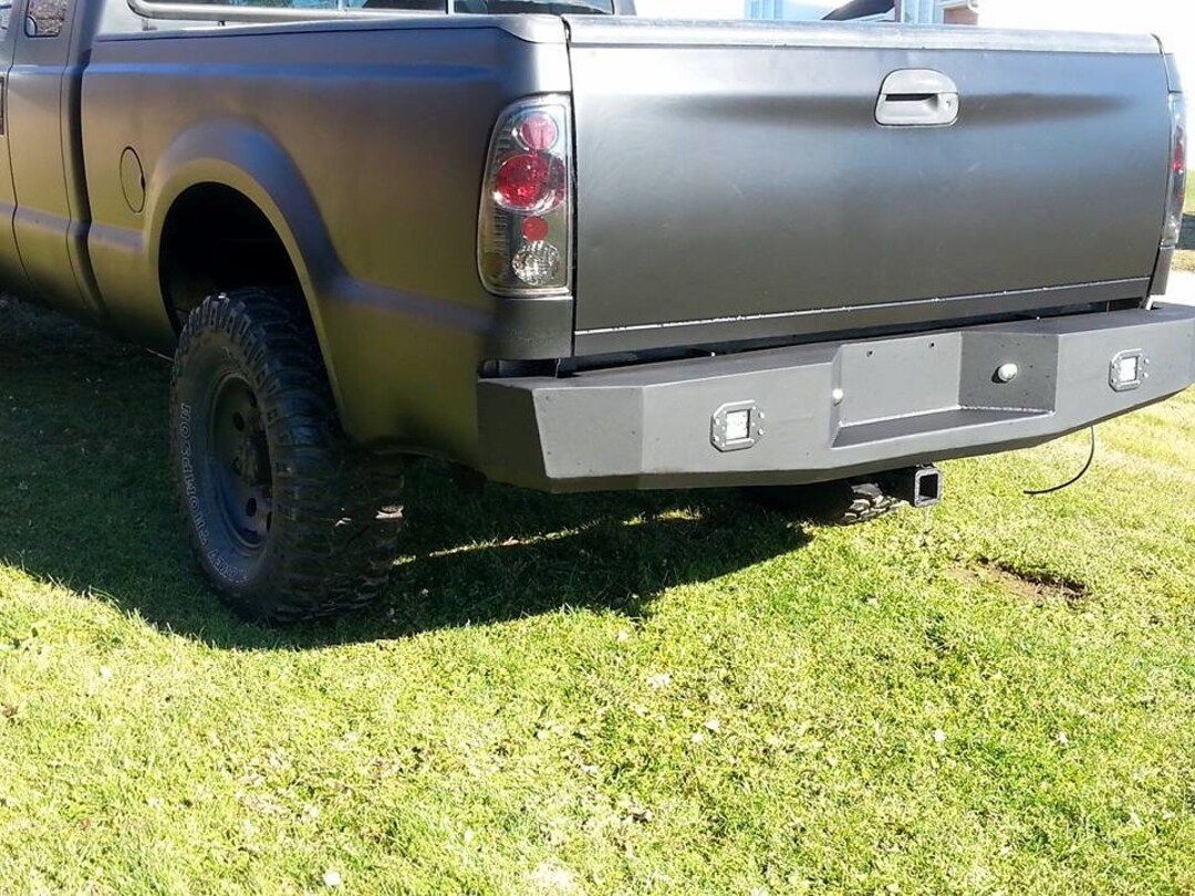 Ford F250/F350 (99-07) Rear Bumper DXF CNC CAD Plans. - Etsy