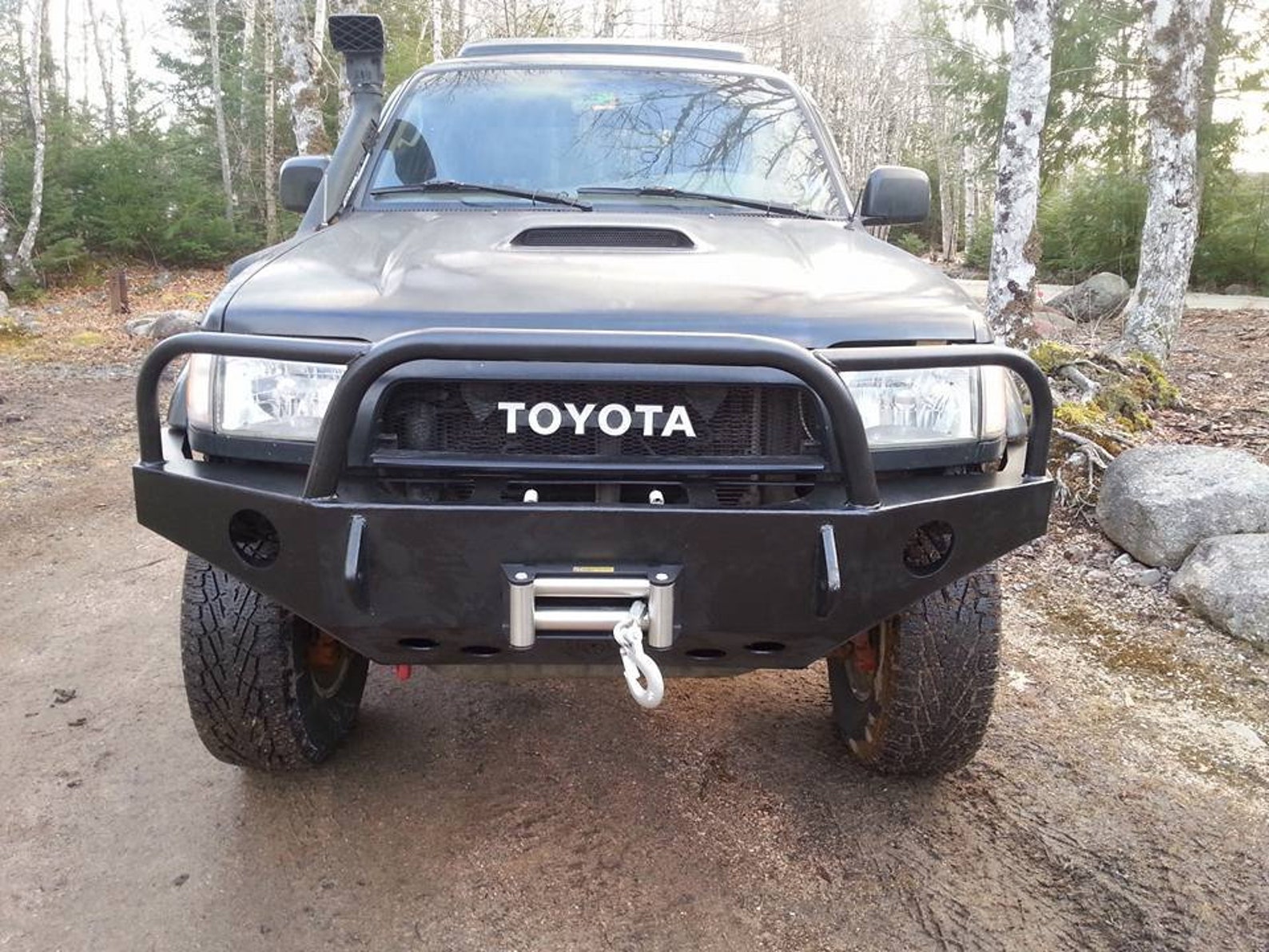 3rd Gen Toyota 4 Runner Front Winch Bumper DXF Files - Etsy
