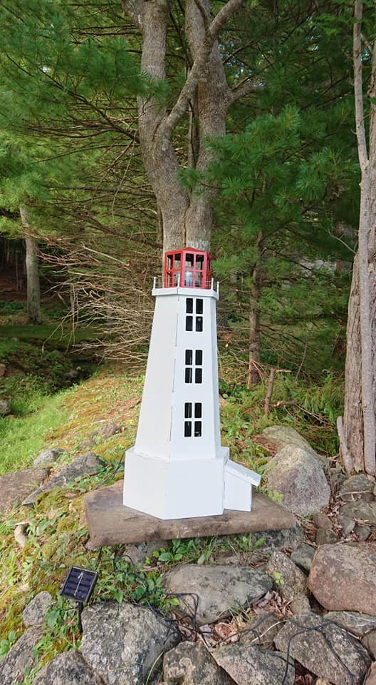 Full 36" High 3D Lighthouse DXF Cut Files - Etsy