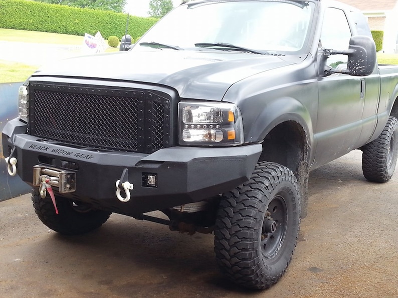 99-07 Ford F250/F350 Front Winch Bumper DXF CAD Files. - Etsy