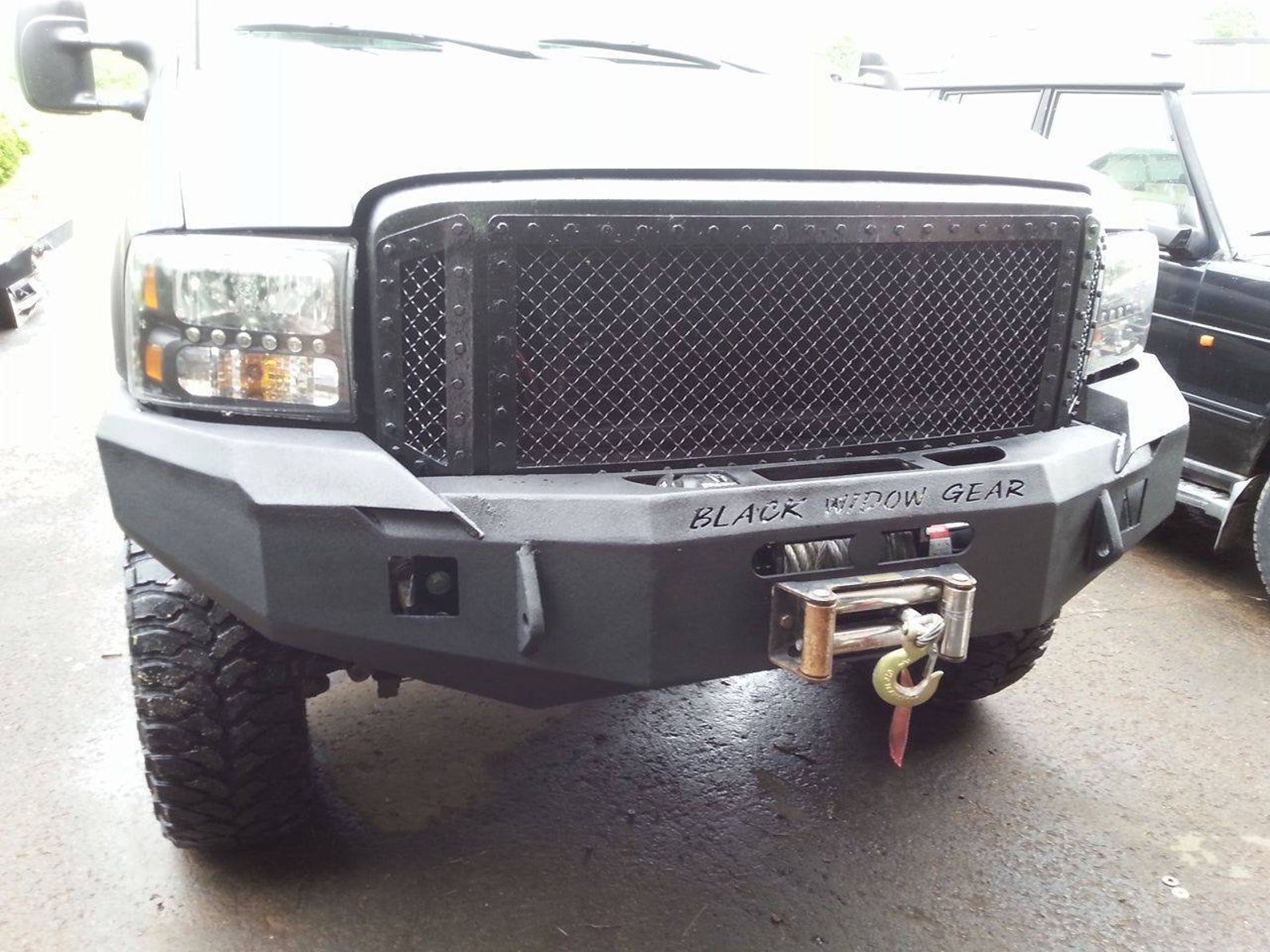 99-07 Ford F250/F350 Front Winch Bumper DXF CAD Files. - Etsy
