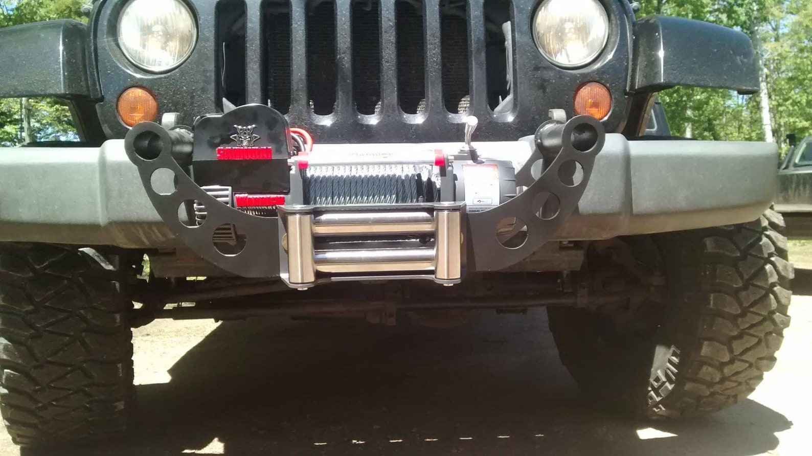 Universal Hitch Mounted Winch Plate DXF CNC Cut Files - Etsy