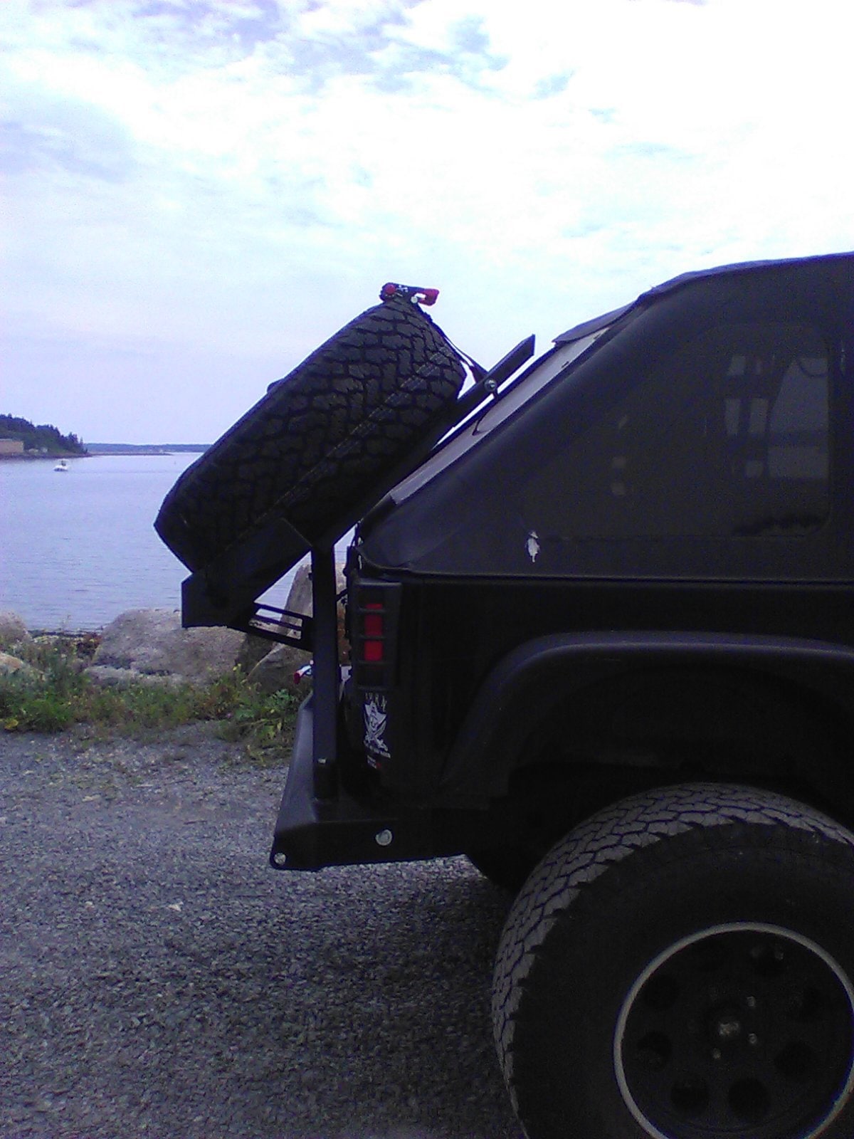 Rear Razor Bumper With Razorback Tire Carrier for Jeep JK JKU Dxf Cnc ...