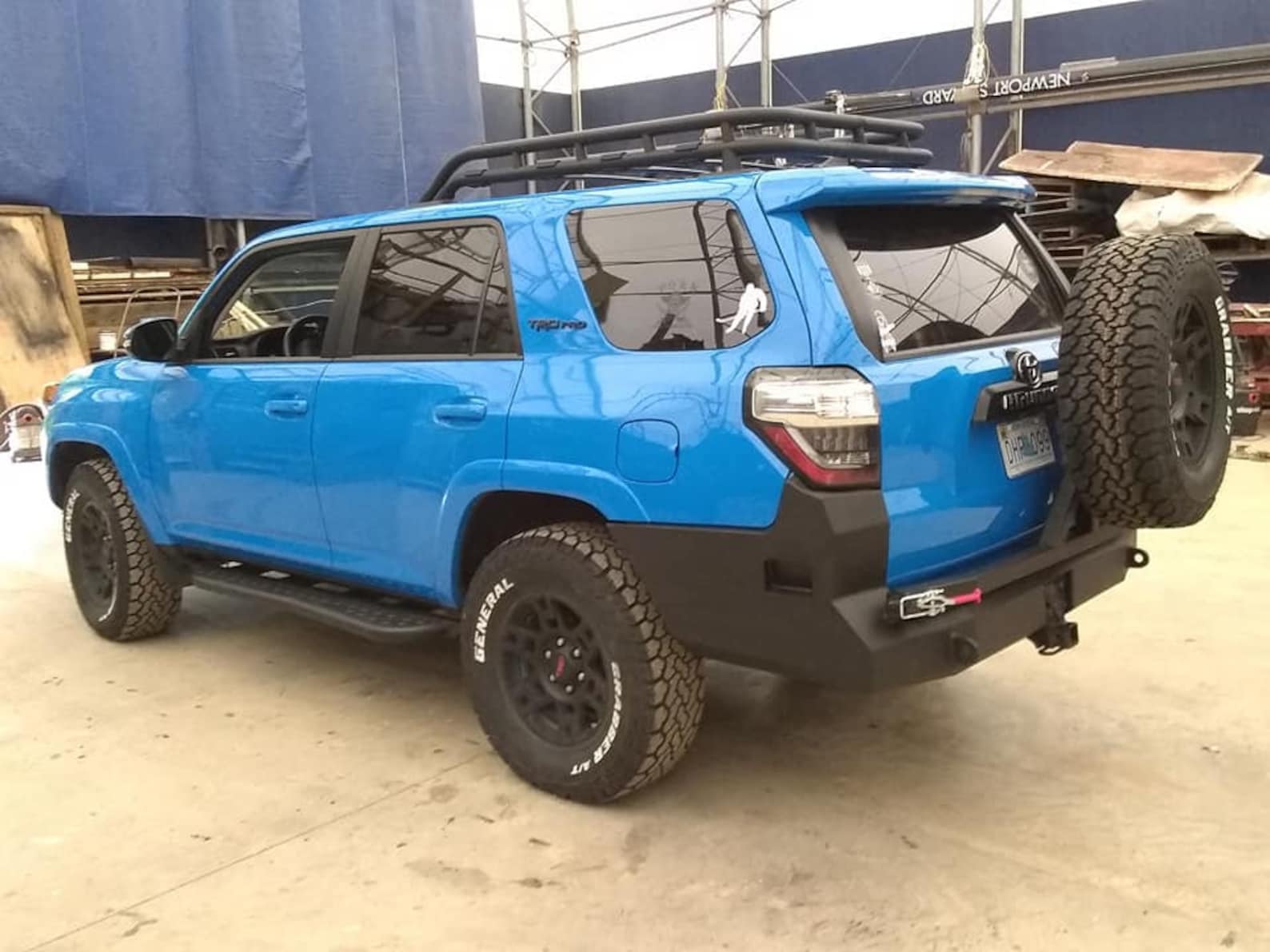 5th Gen 4 Runner Rear Bumper With Tire Swinout DXF CNC Build Files - Etsy