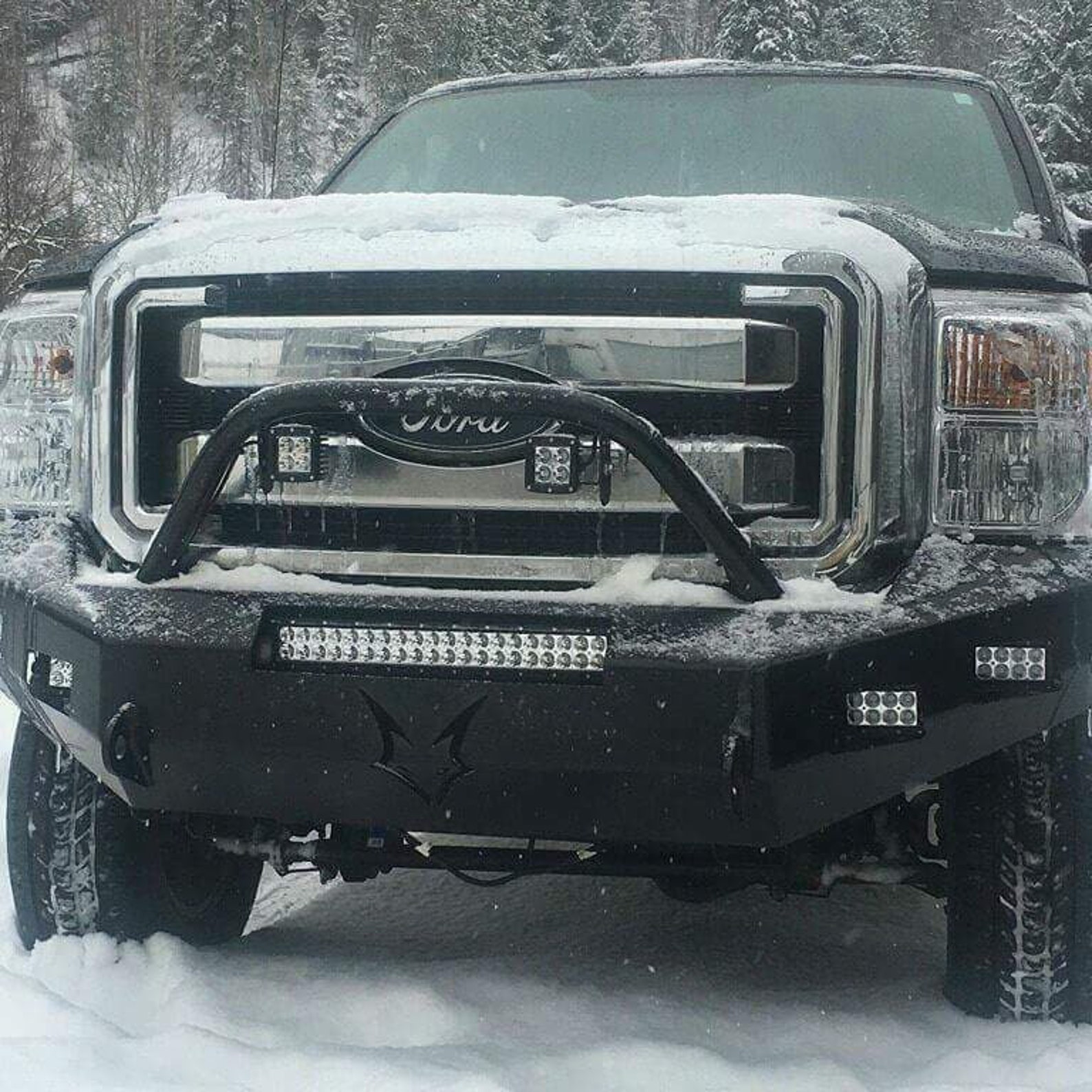 Ford F-250 F-350 F-450 11-16 Front Bumper Build Files (DXF, CNC, CAD ...