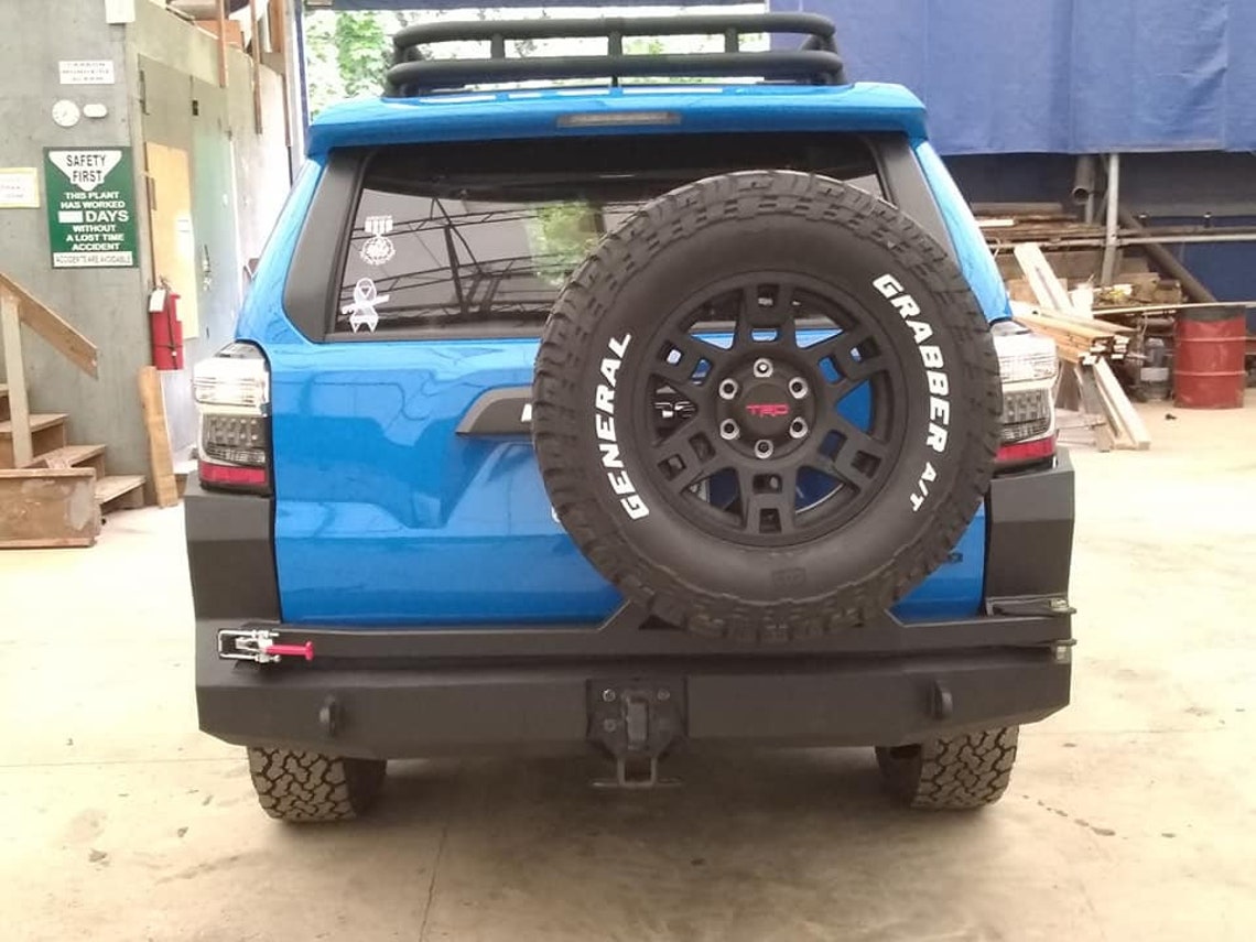 5th Gen 4 Runner Rear Bumper With Tire Swinout DXF CNC Build Files - Etsy