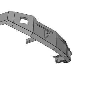 Ford F250/F350 11-16 Front Bumper CNC CAD DXF Build Files - Etsy