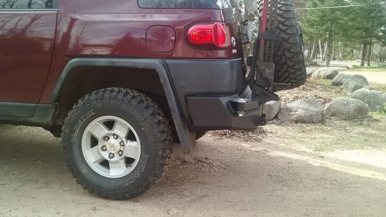 Toyota FJ Rear Bumper With Tire Carrier CNC DXF Build Files - Etsy