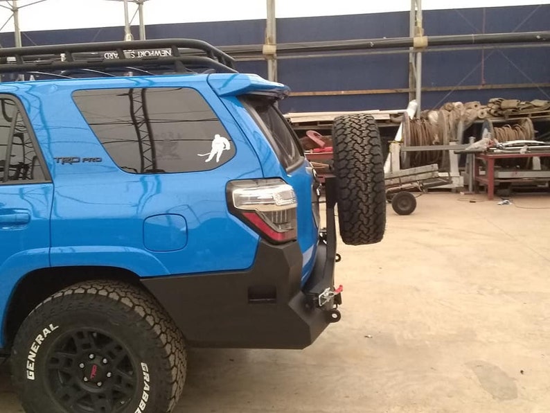 5th Gen 4 Runner Rear Bumper With Tire Swinout DXF CNC Build Files - Etsy