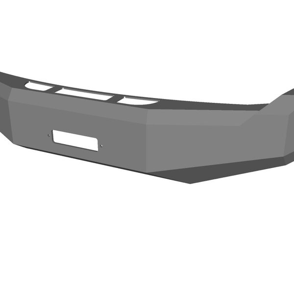 Chevy 2500 Bumper Dxf File - Etsy Canada