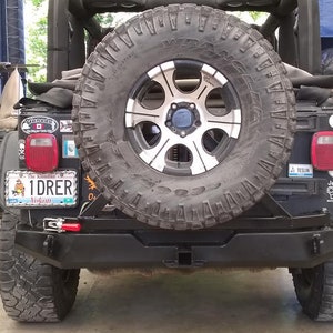 Rear Bumper for Jeep TJ/LJ/YJ Build Files Cnc Dxf - Etsy