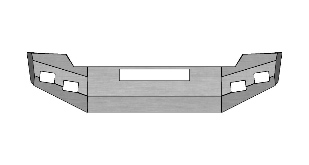 Ford F-250 F-350 F-450 11-16 Front Bumper Build Files DXF - Etsy