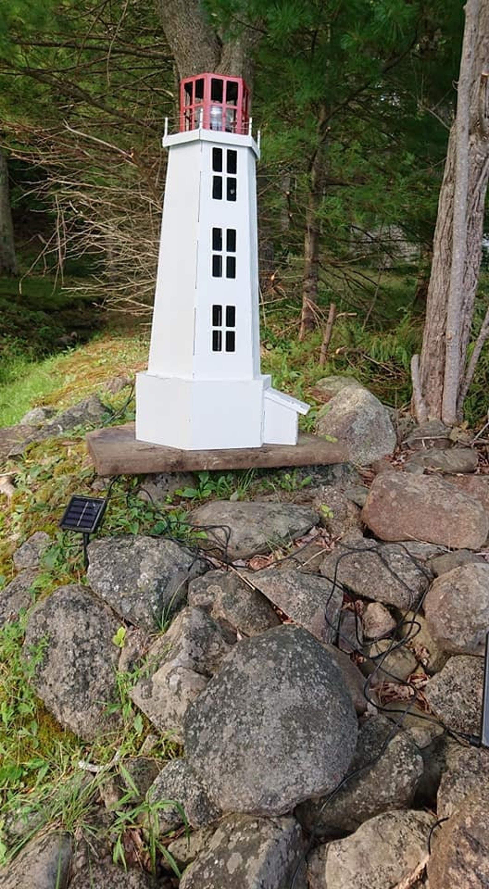 Full 36" High 3D Lighthouse DXF Cut Files - Etsy