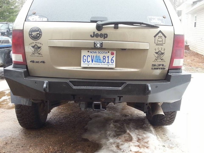 Rear Bumper Build Files for Jeep Grand Cherokee WK (05-10) CNC DXF - Etsy