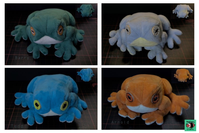 Realistic Frog Plushie - Etsy