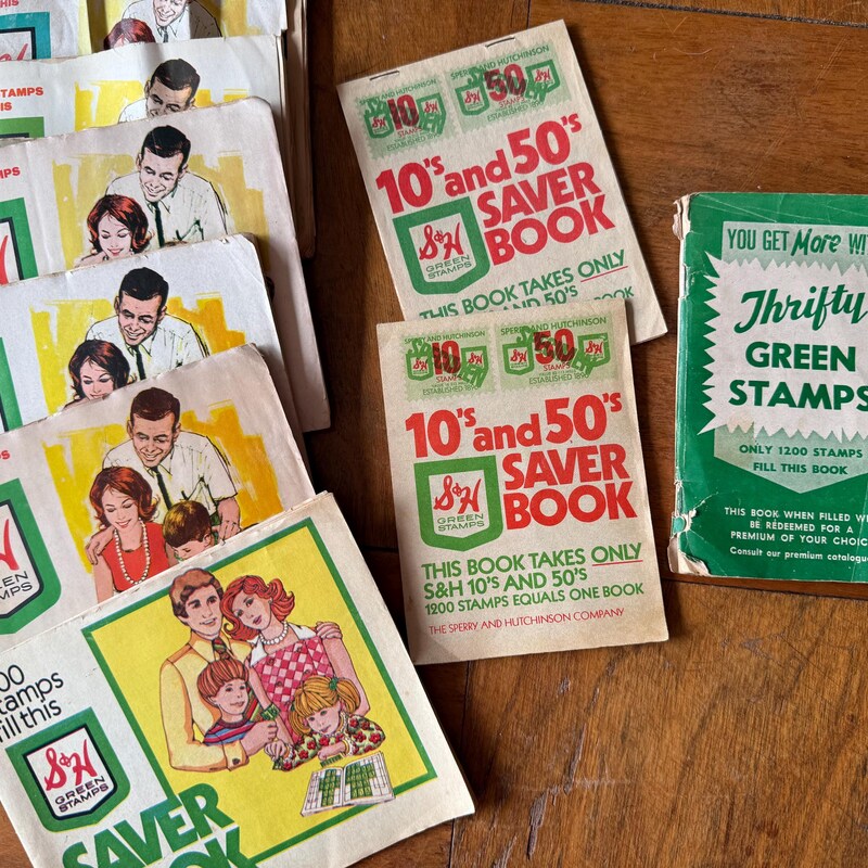 S and H Green Stamps - Etsy