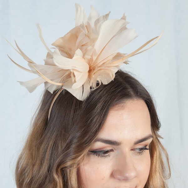 Gold Fascinator - Etsy UK