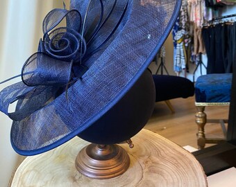 Navy Wedding Hat - Etsy UK