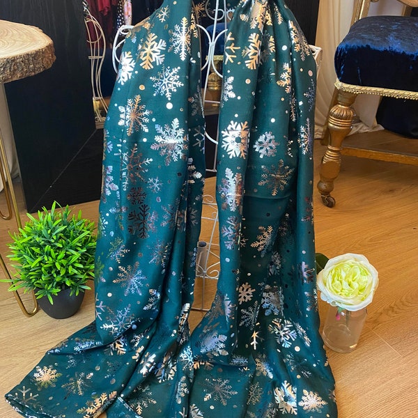 Snowflake Scarf - Etsy