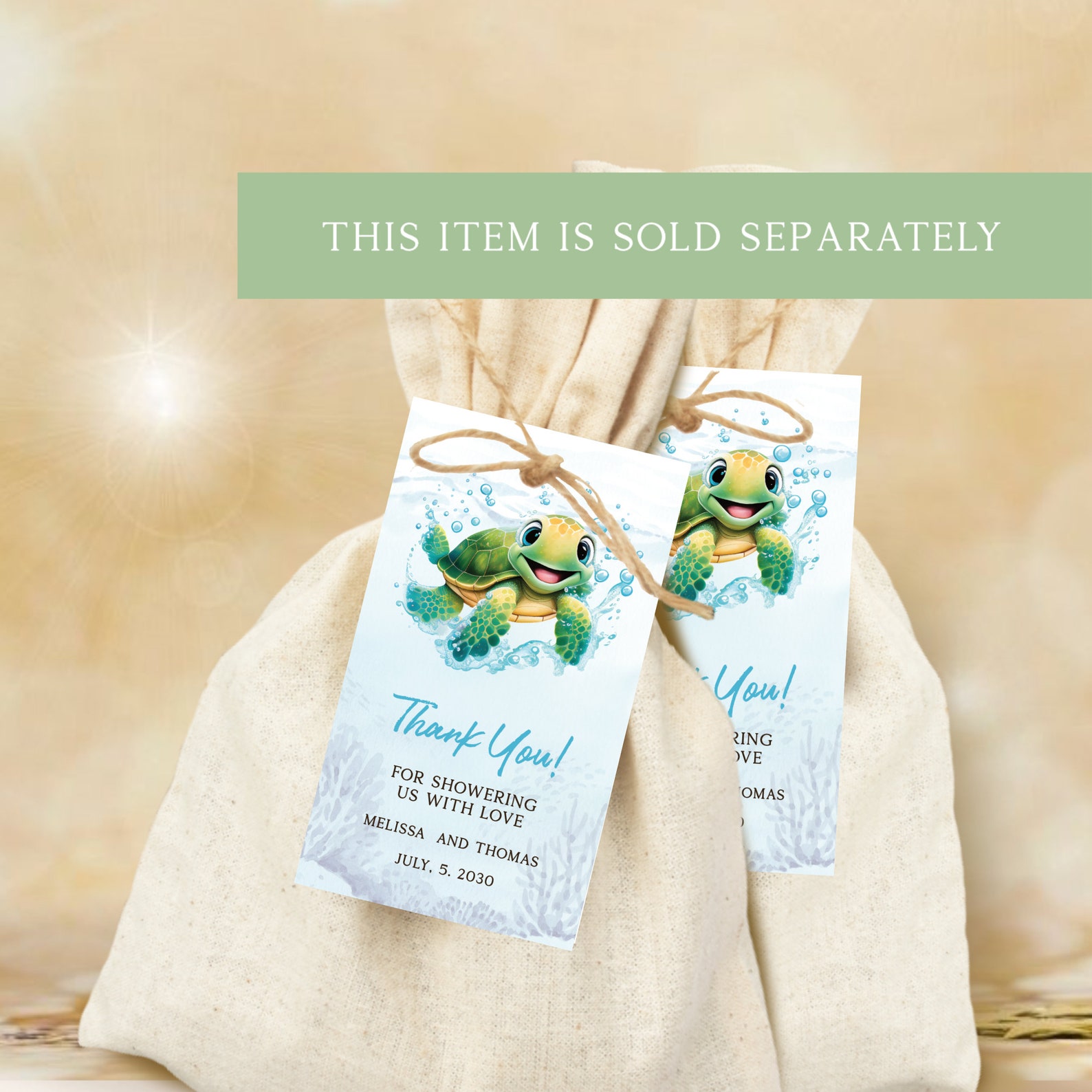 Turtle Baby Shower Paper Plate Topper, Watercolor Blue Turtle Instant ...