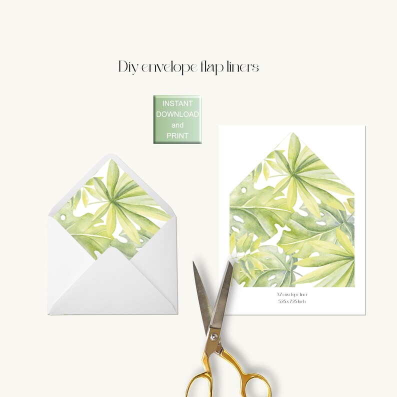 Safari | Envelope Liner, Envelope Liner Template, Envelope Liners ...