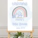 Baby Shower Welcome Sign, Elephant Sign, Editable Template, Welcome ...