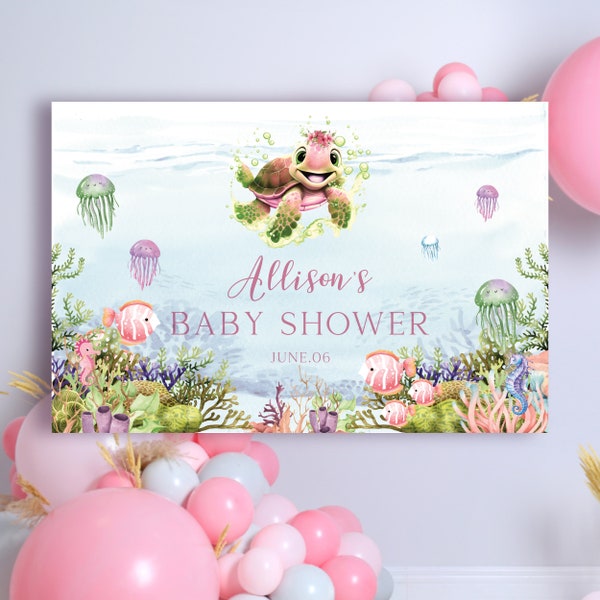Turtle Baby Shower - Etsy