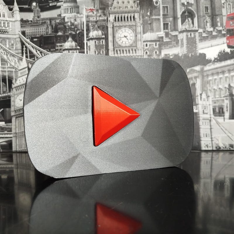 Youtube Plaque - Etsy UK