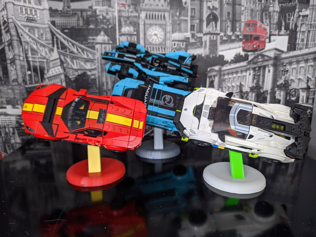Display Stand for Lego Speed Champions | Desk or Shelf Display | 3D ...