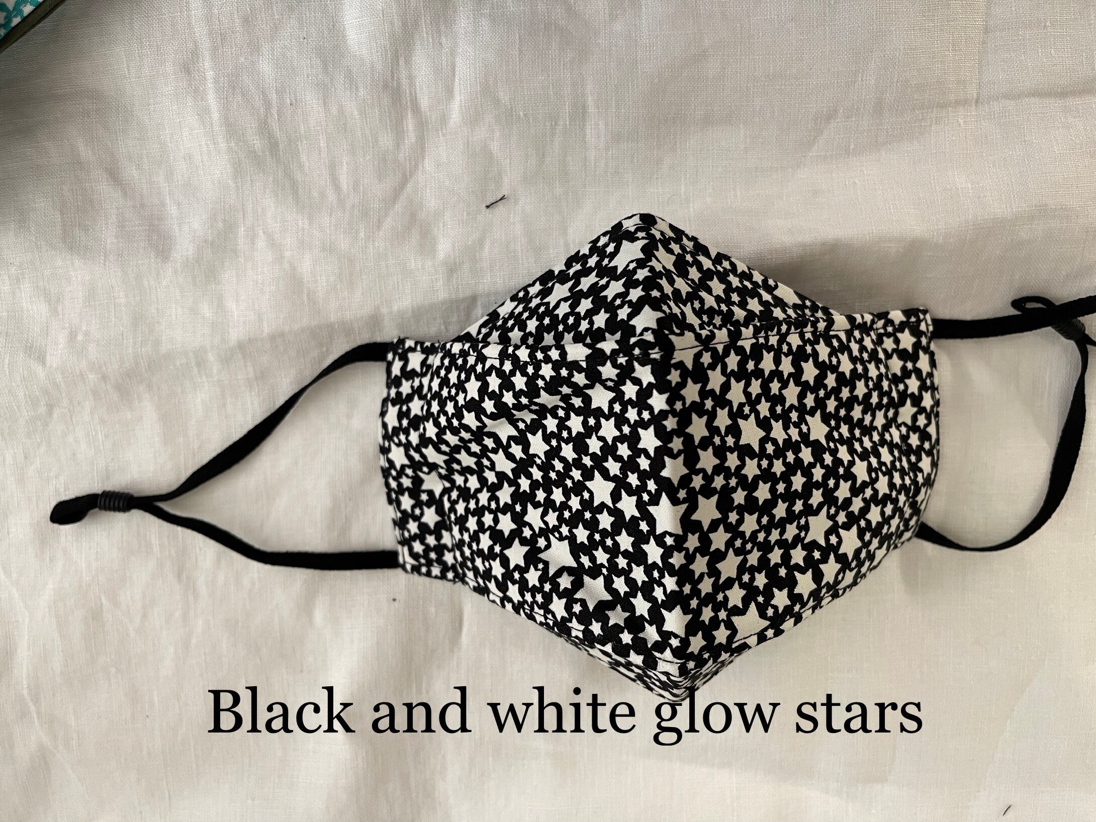 Glow in the Dark Face Mask 3D Origami Style Masks/ Adult Masks | Etsy