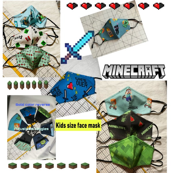 Kids Face Mask - Etsy